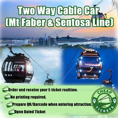 Two Way Cable Car (Mt Faber & Sentosa Line) | Shopee Singapore