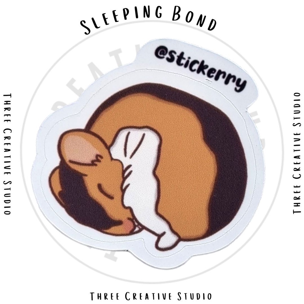 SLEEPING BOND | Die-cut sticker pack | Journal Sticker | Diary Sticker ...