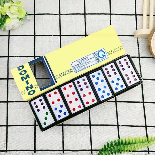 Plastic Domino set toy box - Dai Si | Shopee Singapore