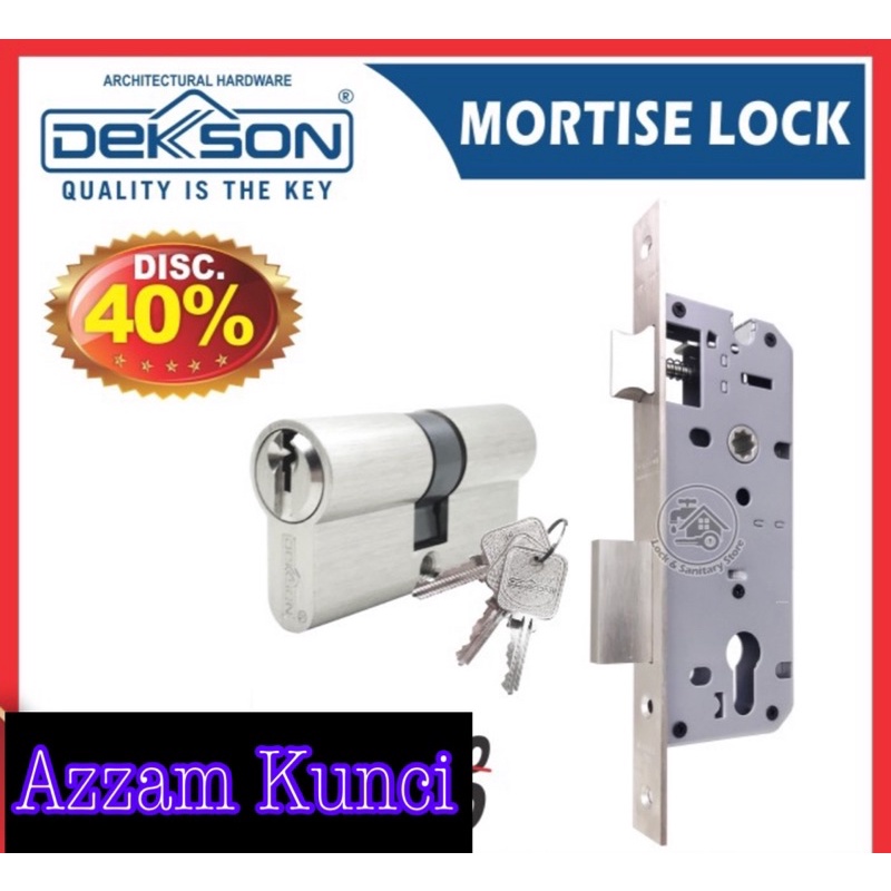 Dekkson Door Lock body swing Lock MTS RL DL 8485 SSS DEKKSON/ Lockcse ...