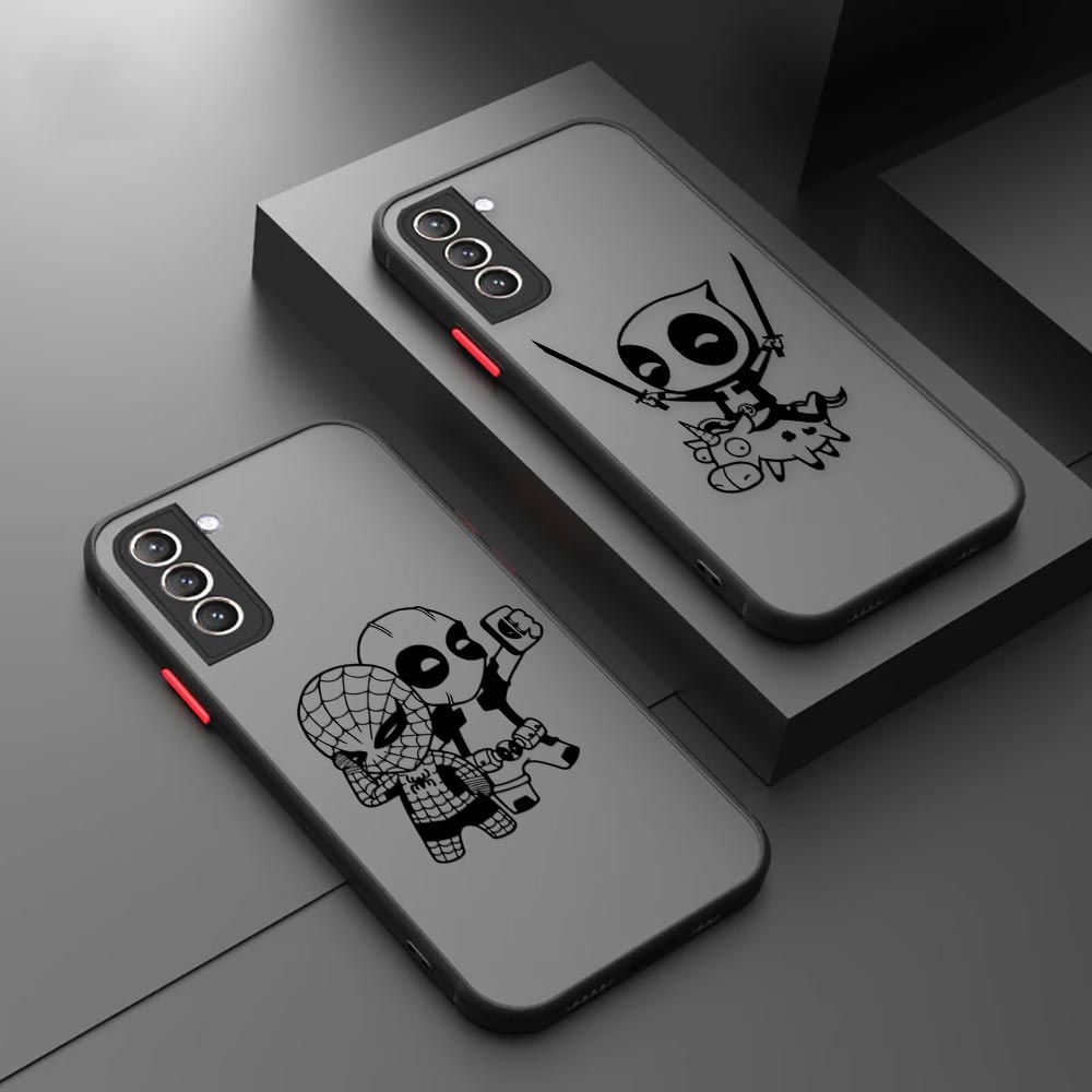 Deadpool Venom Skin Feel Case For Samsung Galaxy S23 S22 S21 S20 FE ...