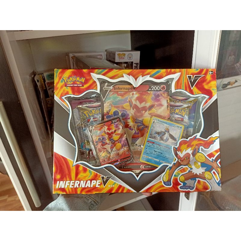 Pokemon TCG Infernape V Box - genuine | Shopee Singapore