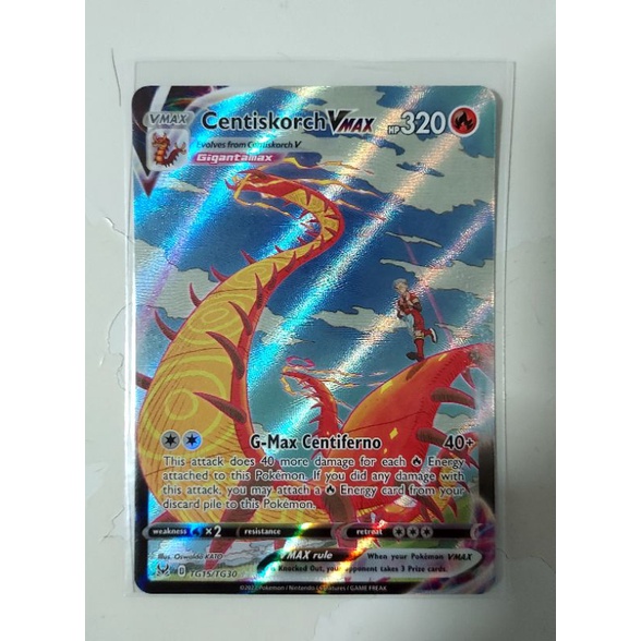 Pokemon centiskorch vmax trainer gallery lost origin card | Shopee Singapore
