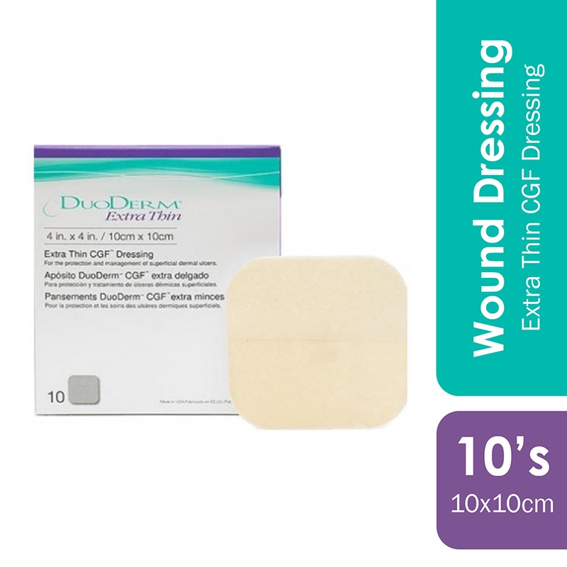 Duoderm Extra Thin Dressing (10x10cm) 10s | Shopee Singapore
