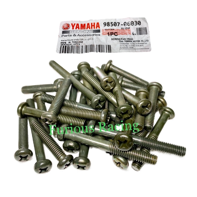 Yamaha Rxz (Bunga) / Rxz New (T8) Skru Enjin Engine Full Set Hijau ...