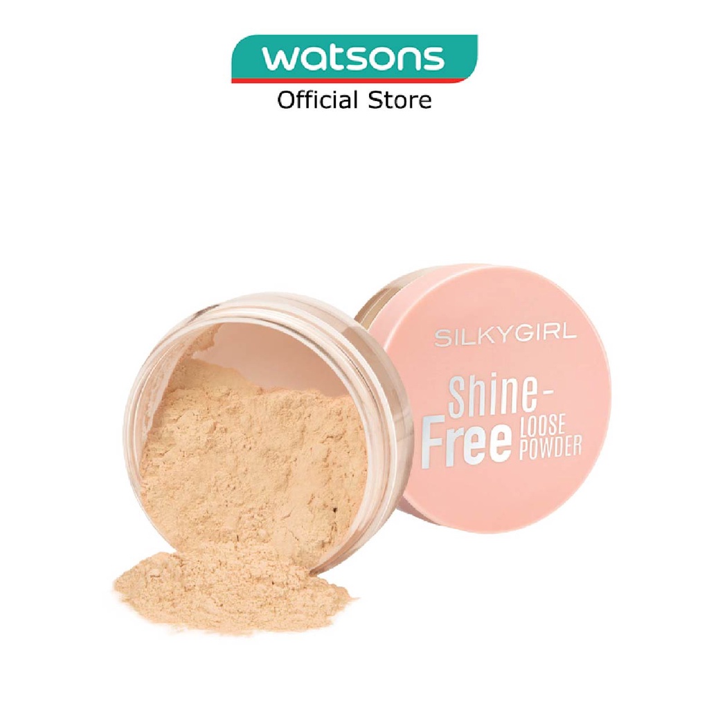 SILKYGIRL Shine-Free Loose Powder 01 Natural Medium | Shopee Singapore