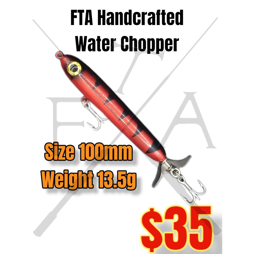 Fishing lure topwater walk the dog pencil | Water Chopper (Halloween ...