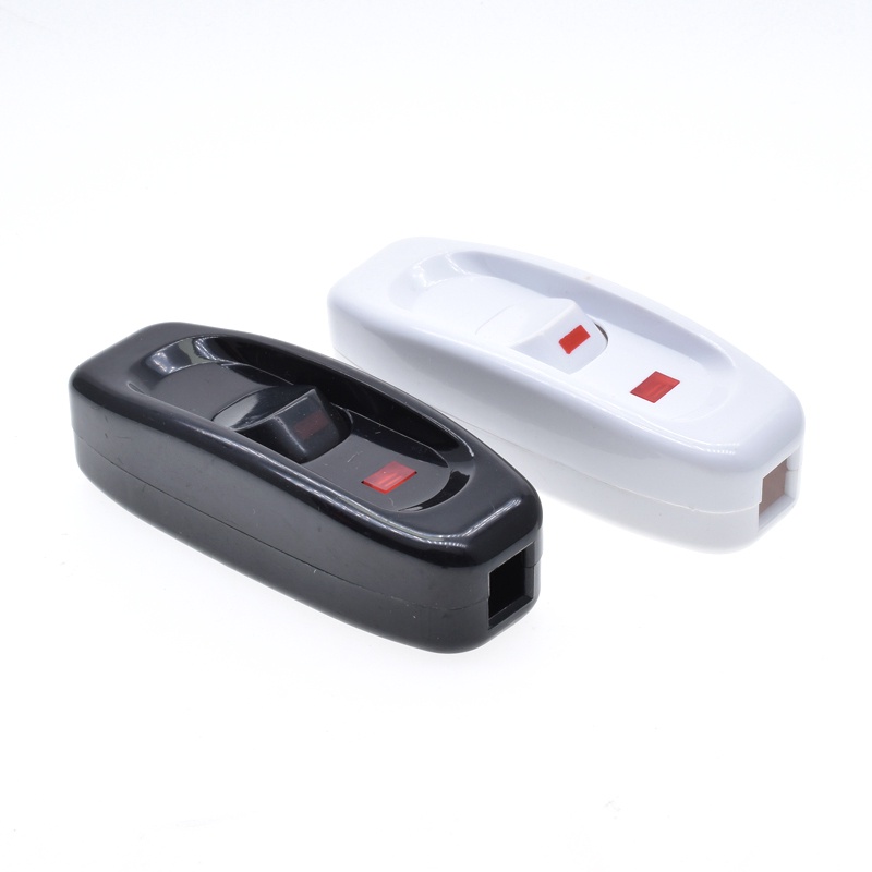 1PCs 240V 10A Inline ON/OFF Button Table Lamp Desk Light Cord Cable ...
