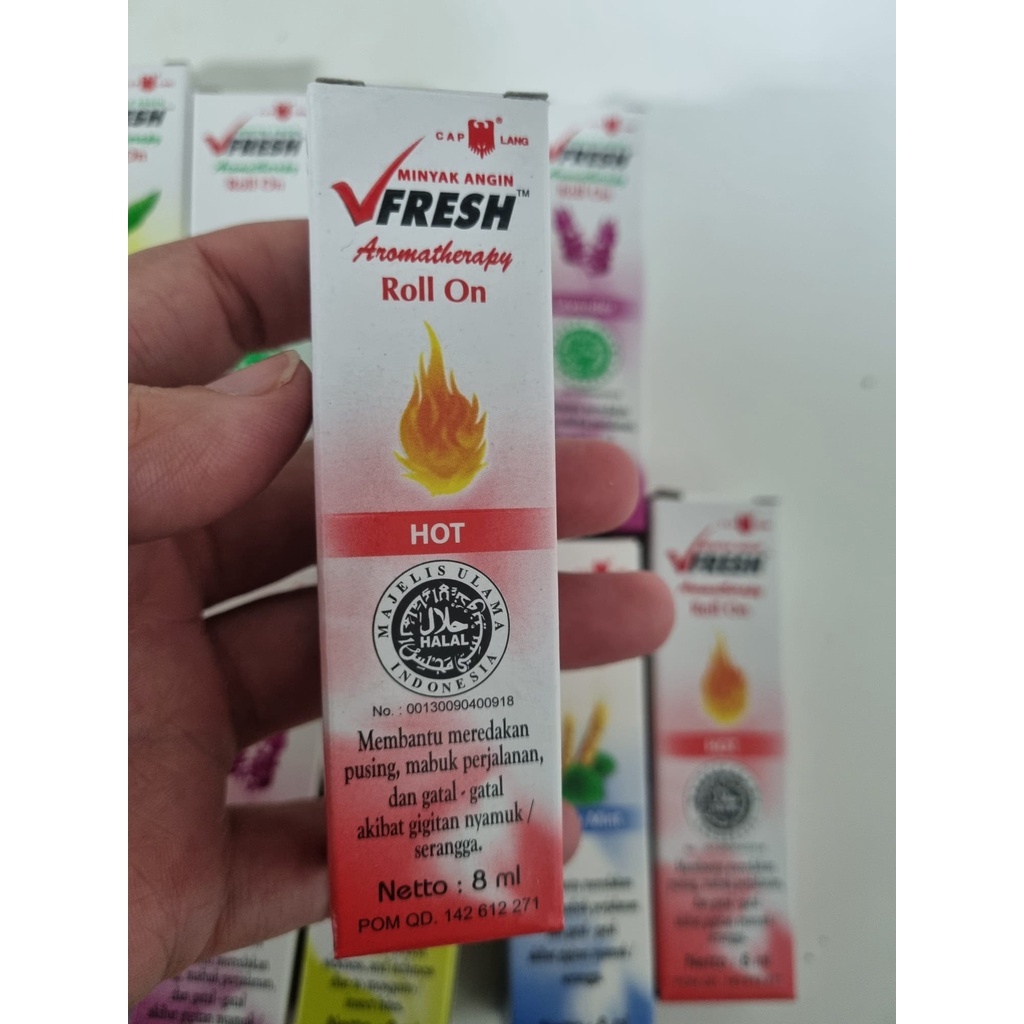 SG Shop VFresh Aromatherapy Oil Roll On (V FRESH READY STOCK in SG ...