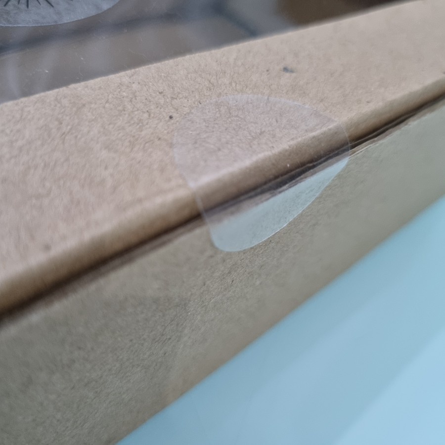 Clear Transparent Round Seal Sticker | Shopee Singapore