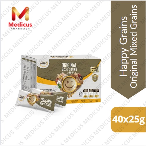 Happy Grains Mixed Grains 25g x 40's (Exp: 08/2024) | Shopee Singapore