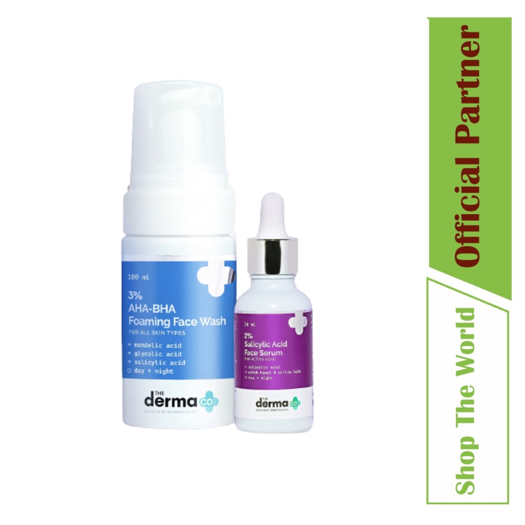 The Derma Co Anti Acne Marks Combo (10% Niacinamide Face Serum 30 ml ...