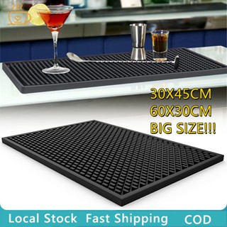 【SG Ready 】Bar Mat Black Rubber Mat for Drink and Coffee Making ...