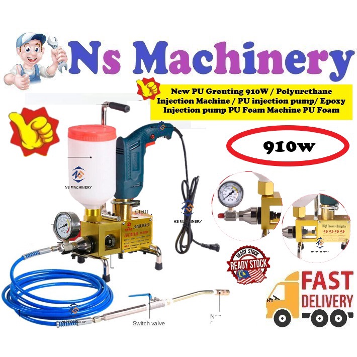 New PU Grouting 910W / Polyurethane Injection Machine / PU injection ...