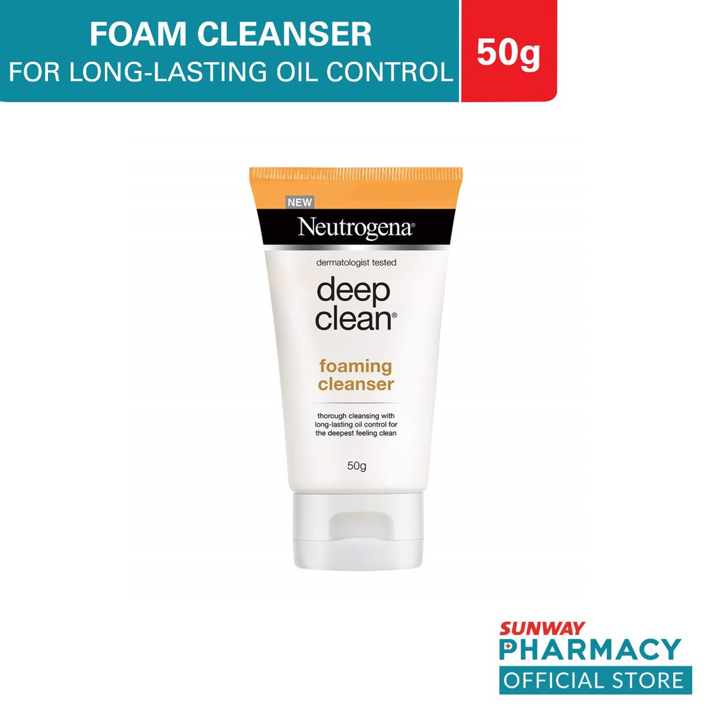 Neutrogena Dc Foaming Cleanser (50g) | Shopee Singapore