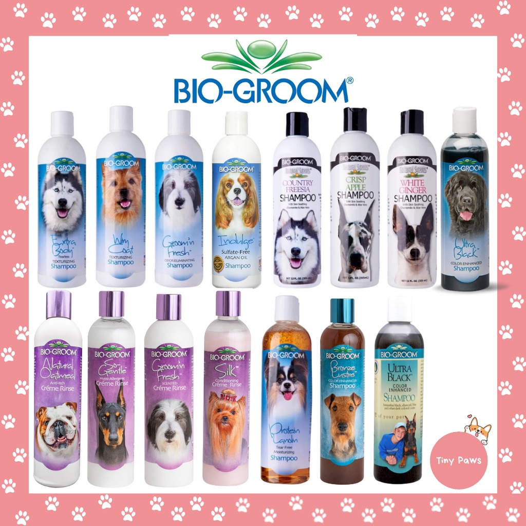 Bio-Groom Dog Shampoo and Conditioner 355ml 12oz | Shopee Singapore