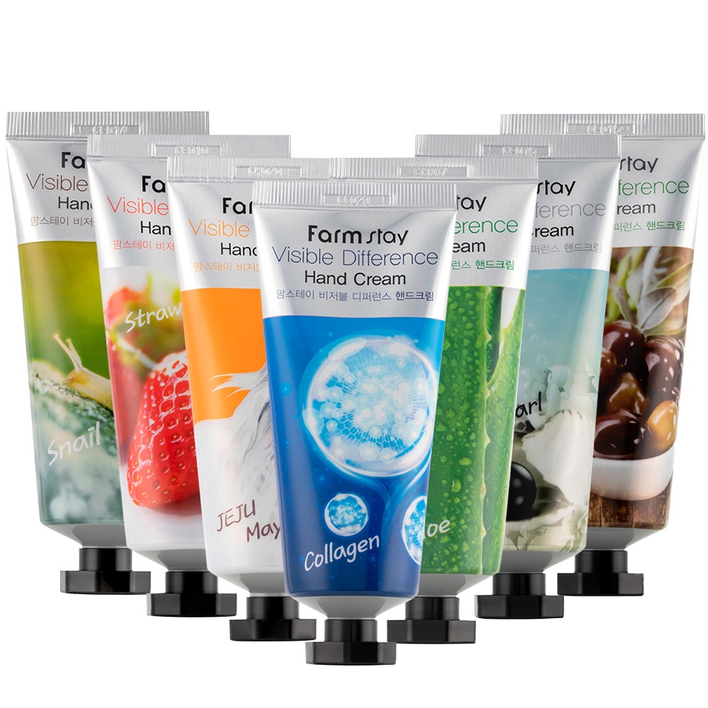 FARMSTAY Visible Difference Hand Cream 100ml 7 types★ ★KOREA HAND CREAM ...