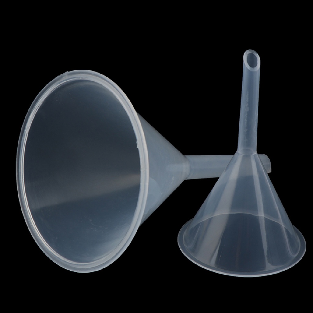 {RUI} 60mm 90mm Mouth Dia Laboratory Clear White Plastic Filter Funnel ...