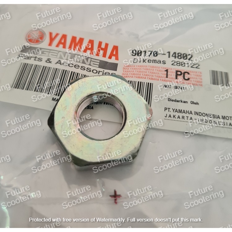 Yamaha XMAX 300 Clutch Bell Nut / Outer Clutch Nut (Genuine Yamaha ...