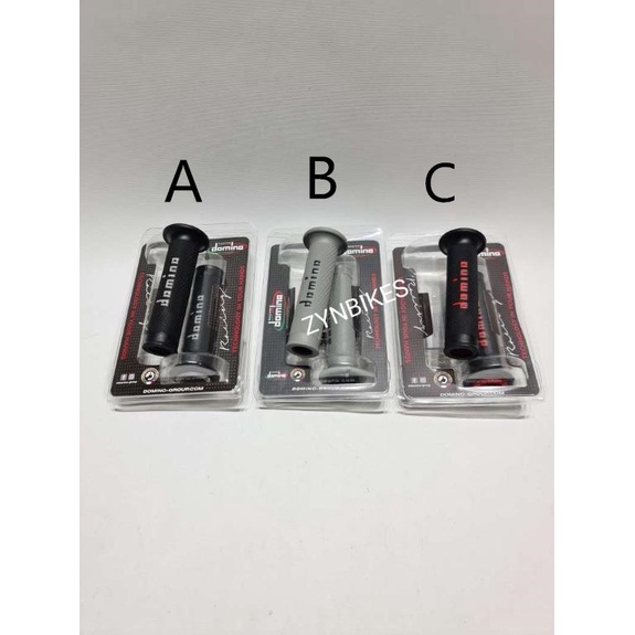 DOMINO MOTORCYCLE HANDLE GRIP A010 YAMAHA SNIPER 150 SPARK 135 AEROX ...