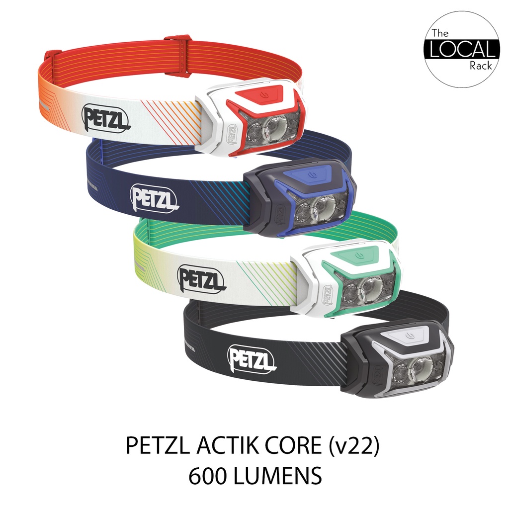 Headlamp Petzl PETZL ACTIK CORE Headlamp - Rechargeable, Compact 450 ...