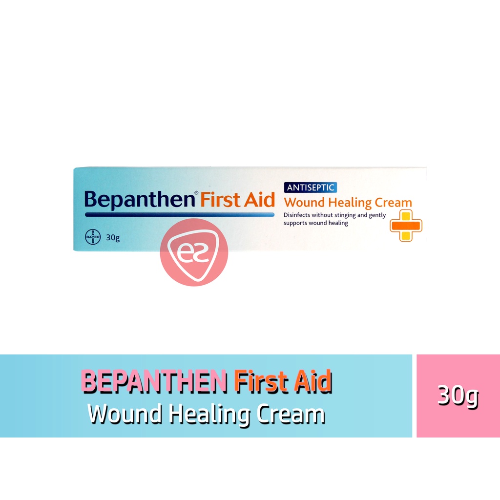 BEPANTHEN FIRST AID WOUND HEALING ANTISEPTIC CREAM 30G | Shopee Singapore