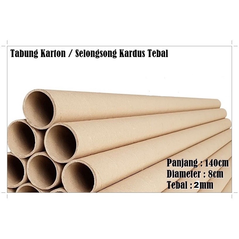 Cardboard Tube / Poster Tube / Cardboard Sleeve / 140cm Cardboard Tube ...