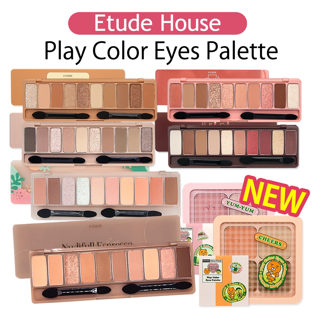 [Etude House] Play Color Eyes Eyeshadow Palette (Nudifull Espresso ...