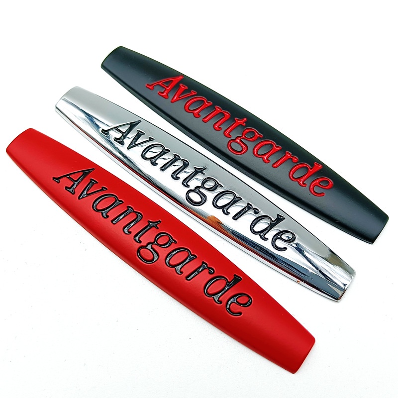 9.9x1.8cm Metal Avantgarde Grand Edition ELEGANCE Logo Car Side Fender ...
