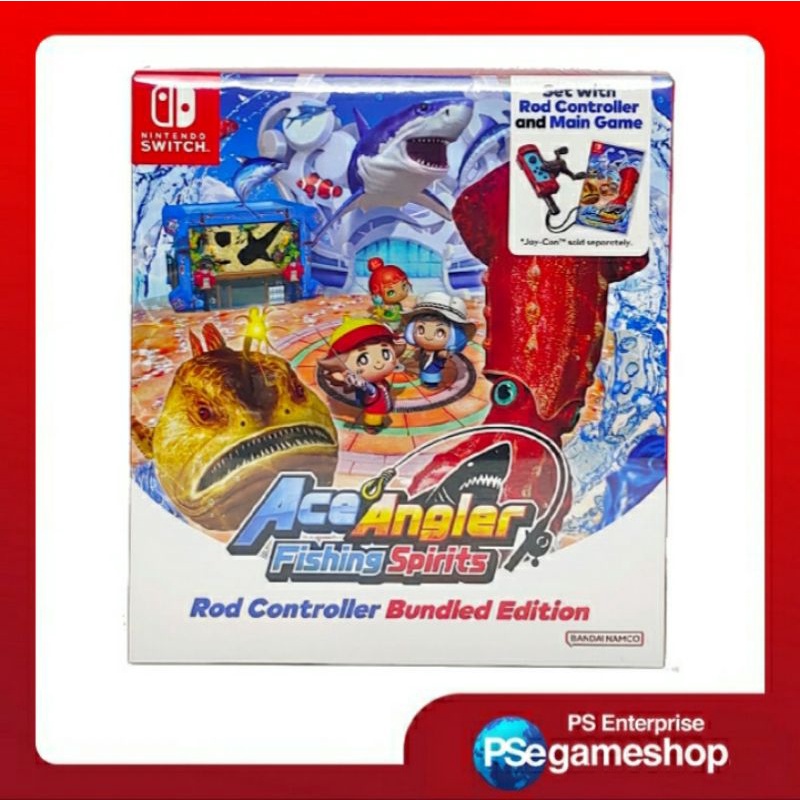 Switch Ace Angler: Fishing Spirits – Rod Bundled Edition (Asia/English ...