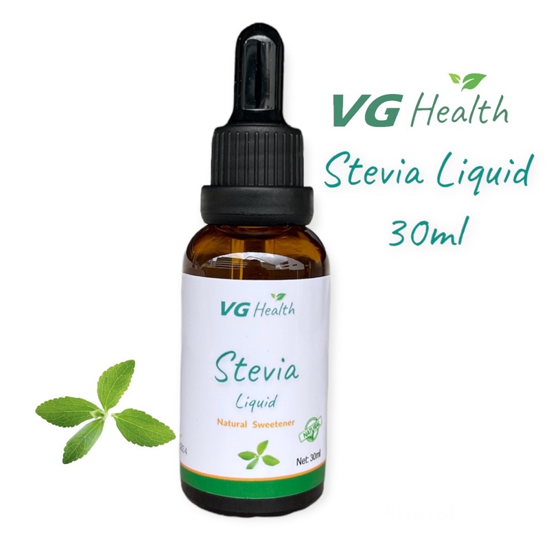 VG Health, 30ml Liquid Stevia, Natural (Zero Calorie) Sweetener ...