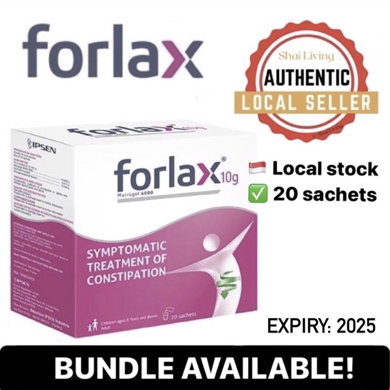Forlax Sachets 20s (Expiry: 2025) | Shopee Singapore