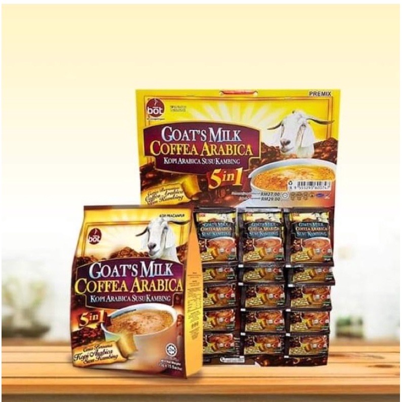 ARABICA KOPI SUSU KAMBING / CHAI BOT (15SACHET) | Shopee Singapore