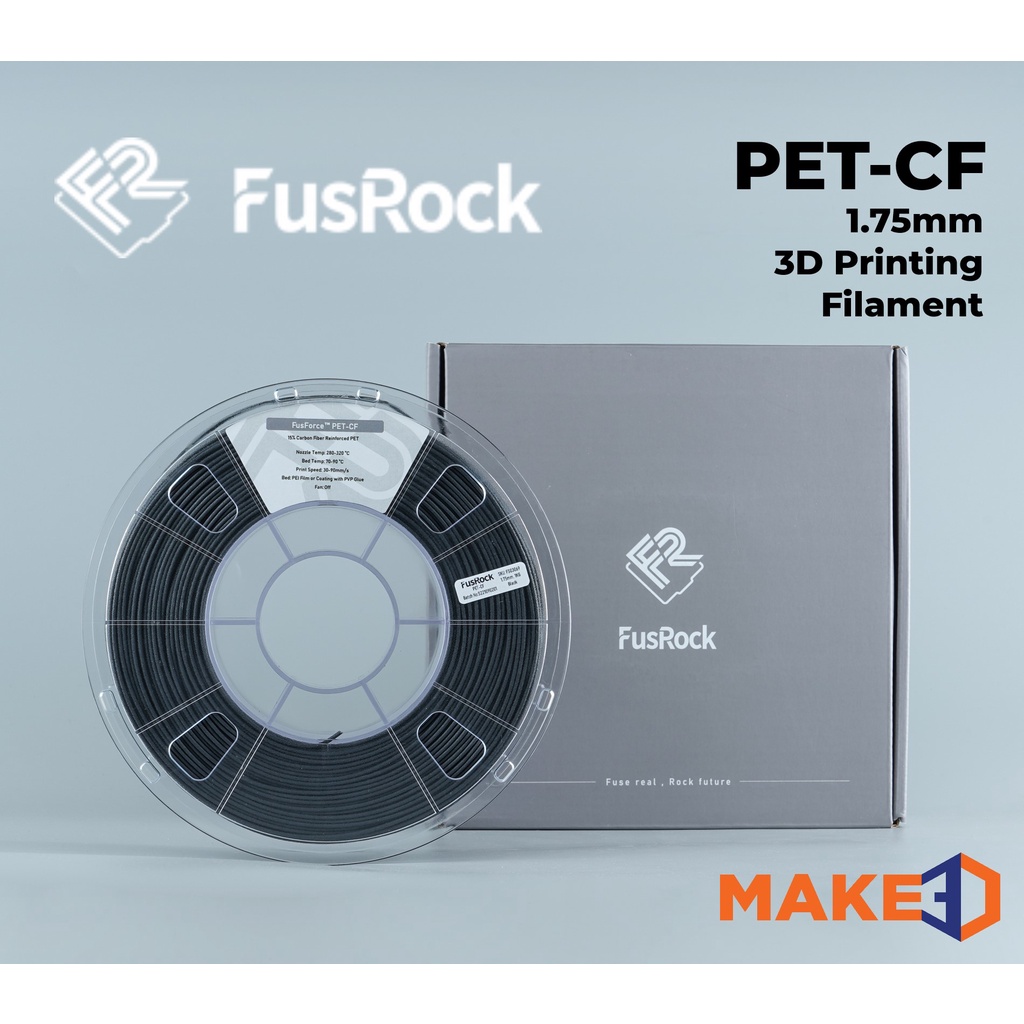 [Free Gift] Fusrock PET-CF 1.75mm 3D Printing Filament | Engineering ...