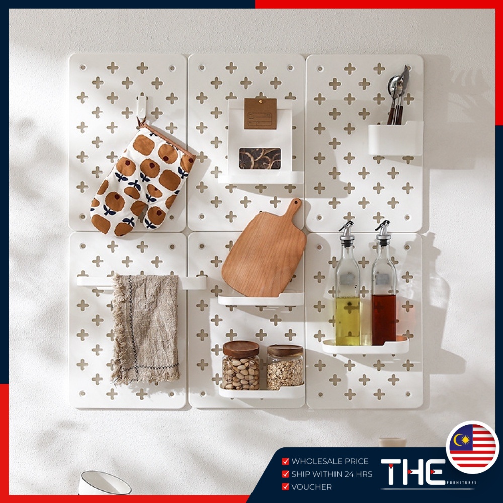 THE Free DIY Perforated Board Living Room Kitchen Table Top Organizer ...