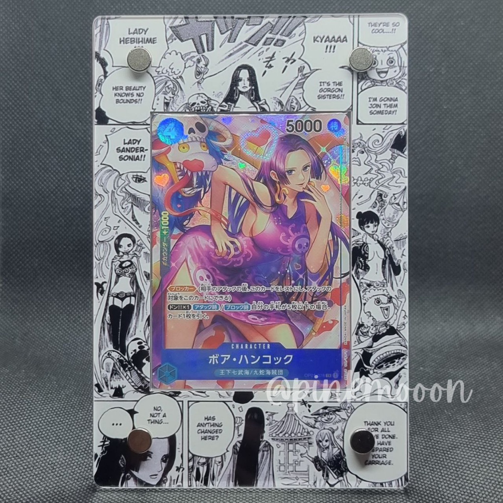 [SG READY STOCK] Acrylic Card Display Frame (One Piece Romance Dawn TCG ...