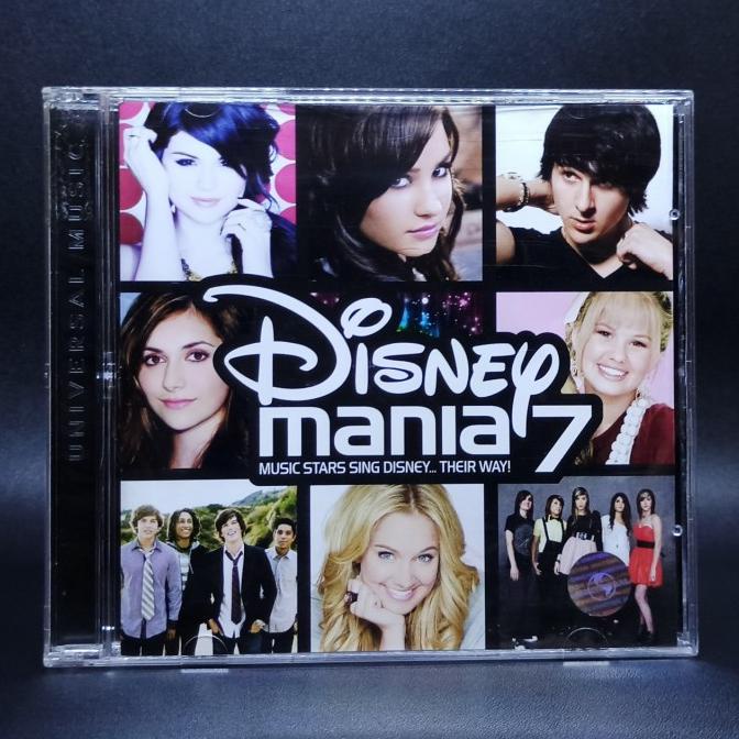 Cd Disney Mania 7 Music Stars Sing Disney Their Way (Cd Original ...