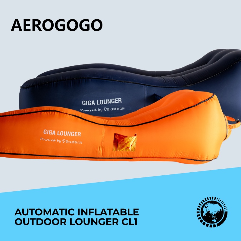 Aerogogo Automatic Inflatable Outdoor Lounger CL1 [ 200x70cm, Built-In ...