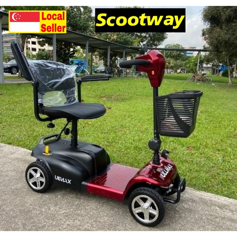 4 Wheel Personal Mobility Aids (PMA) 24V 20Ah | Shopee Singapore