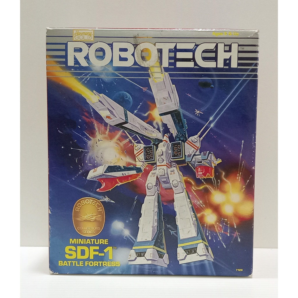 Robotech Collectors Series Miniature SDF-1 Battle Fortress Macross BIB ...