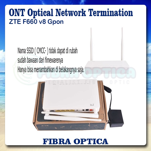 Ont ZTE F660 v8 Gpon ONT WiFi | Gpon ONU ZTE F660 V8.0 FTTH | Shopee Singapore