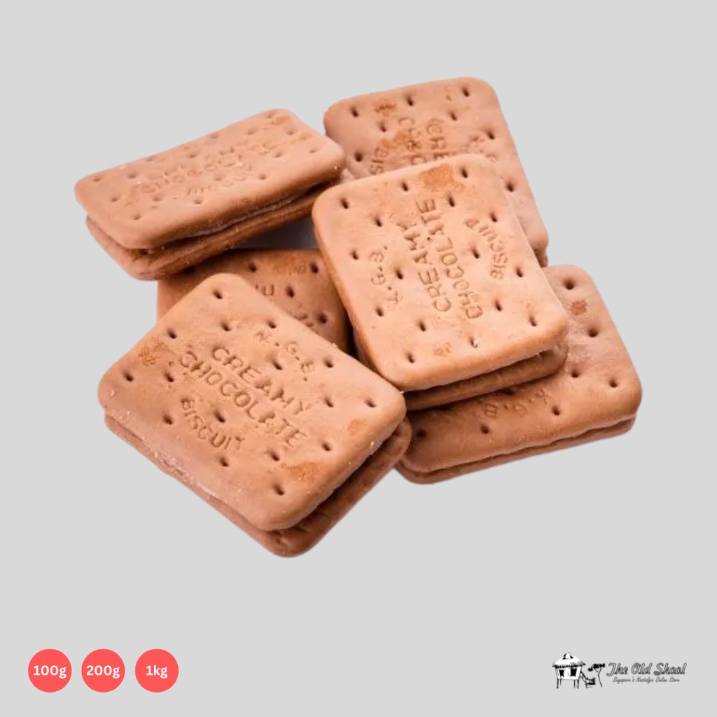 Chocolate Sandwich Biscuit : 100 / 200 grams | Shopee Singapore