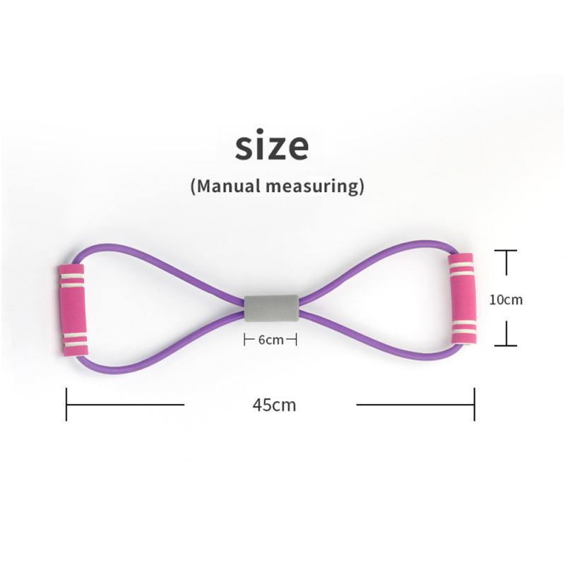 Women's Back Exercise Stretch Elastic Band Yoga Stretch Chest Eight ...