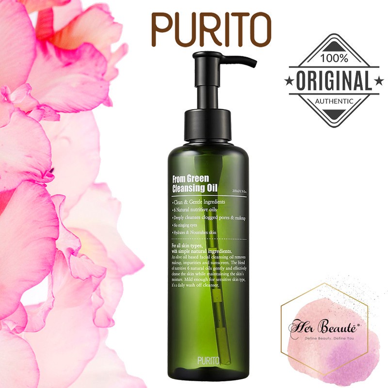 PURITO From Green Cleansing Oil | Shopee Singapore