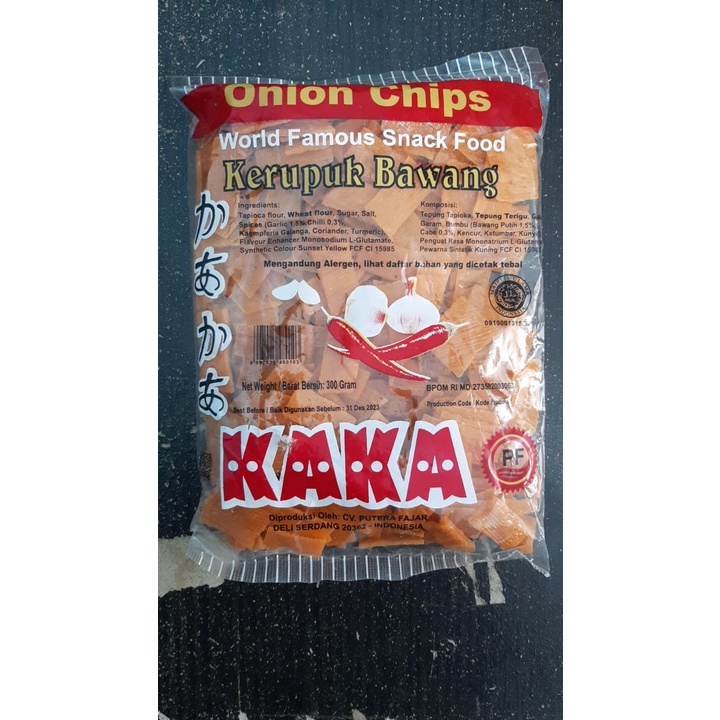 Kaka Brand Onion Crackers 300 grams / Union Chips | Shopee Singapore