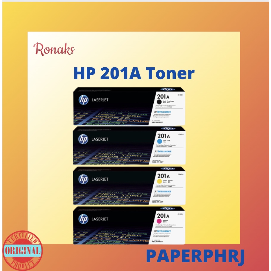 HP 201A HP201A / HP 201X HP201X LaserJet Toner Cartridge for HP Color ...