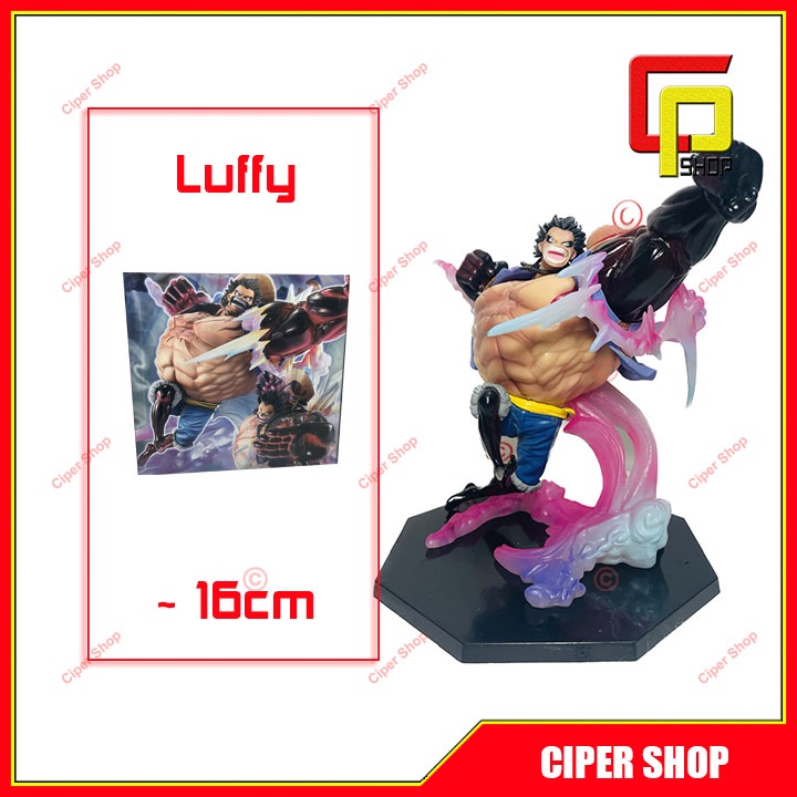 Luffy Gear 4 POP mini model - Luffy G4 One Piece Figure | Shopee Singapore