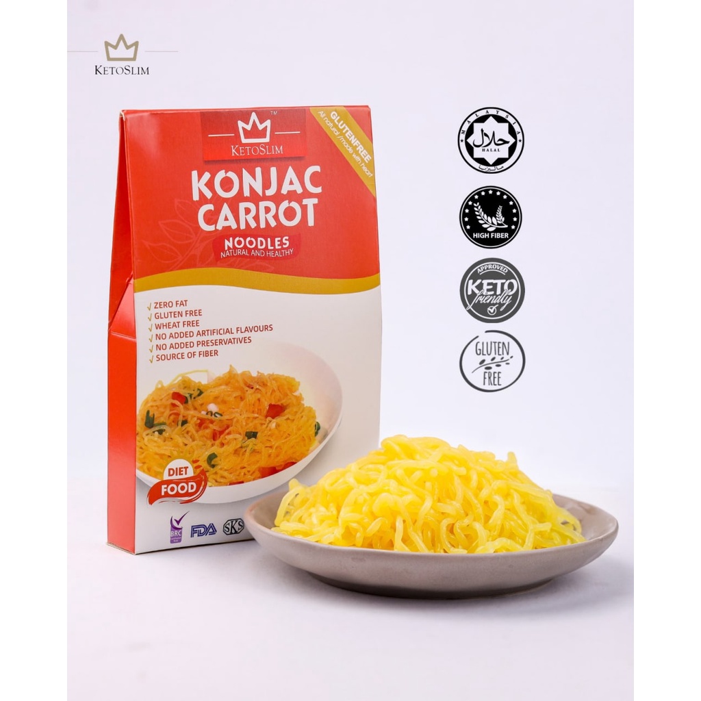 Keto Slim Mo Konjac - Ideal Food for Keto Diet, Low Calorie Noodles ...