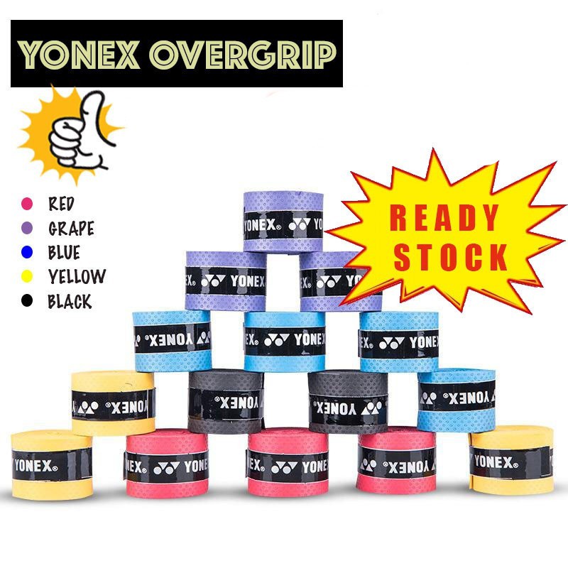 [ READY STOCK ] Yonex Racket Over Grip Anti-slip Over Grip Roll ...
