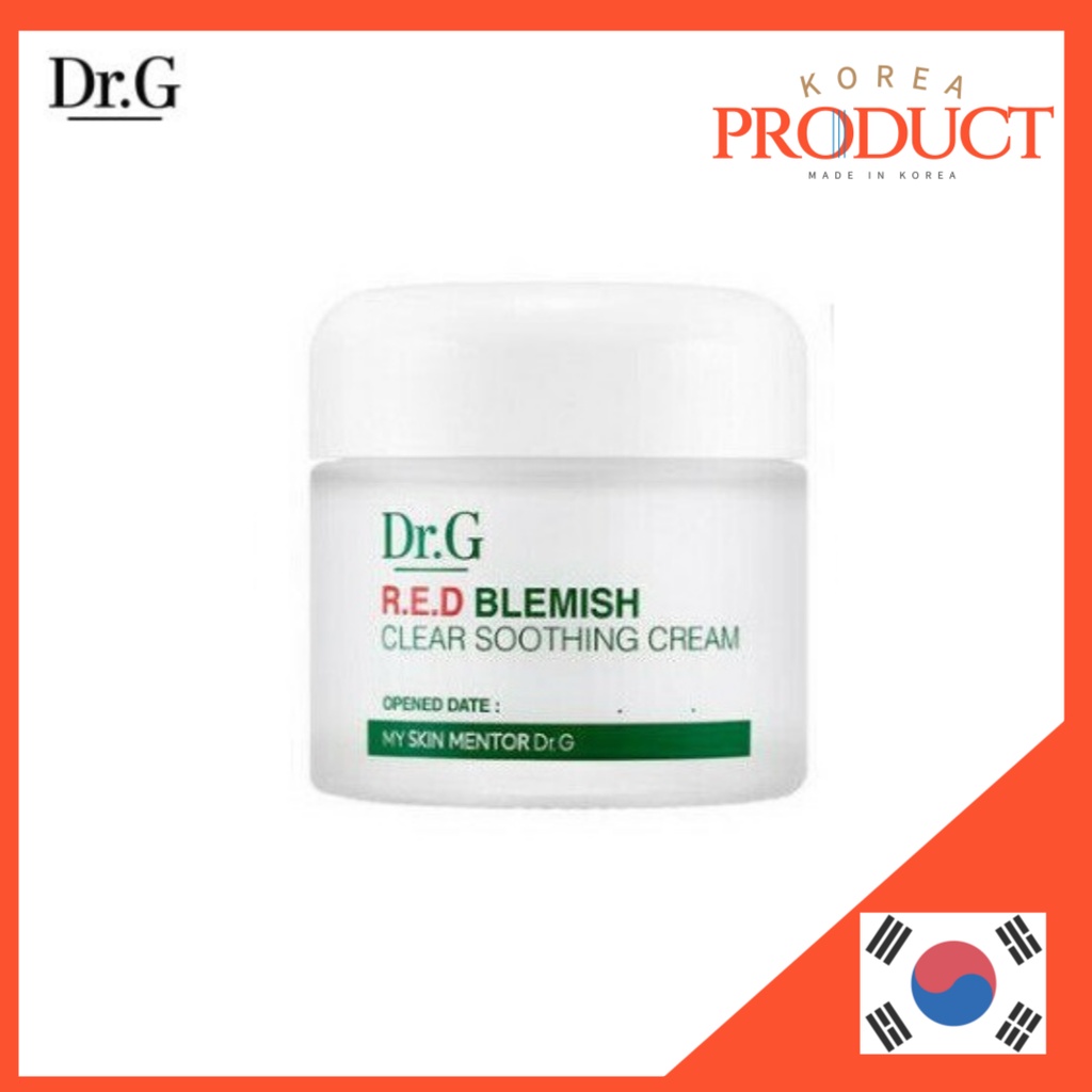 [KOREA In Stock] DR.G Red Blemish Soothing Cream 70ml /Red Blemish ...